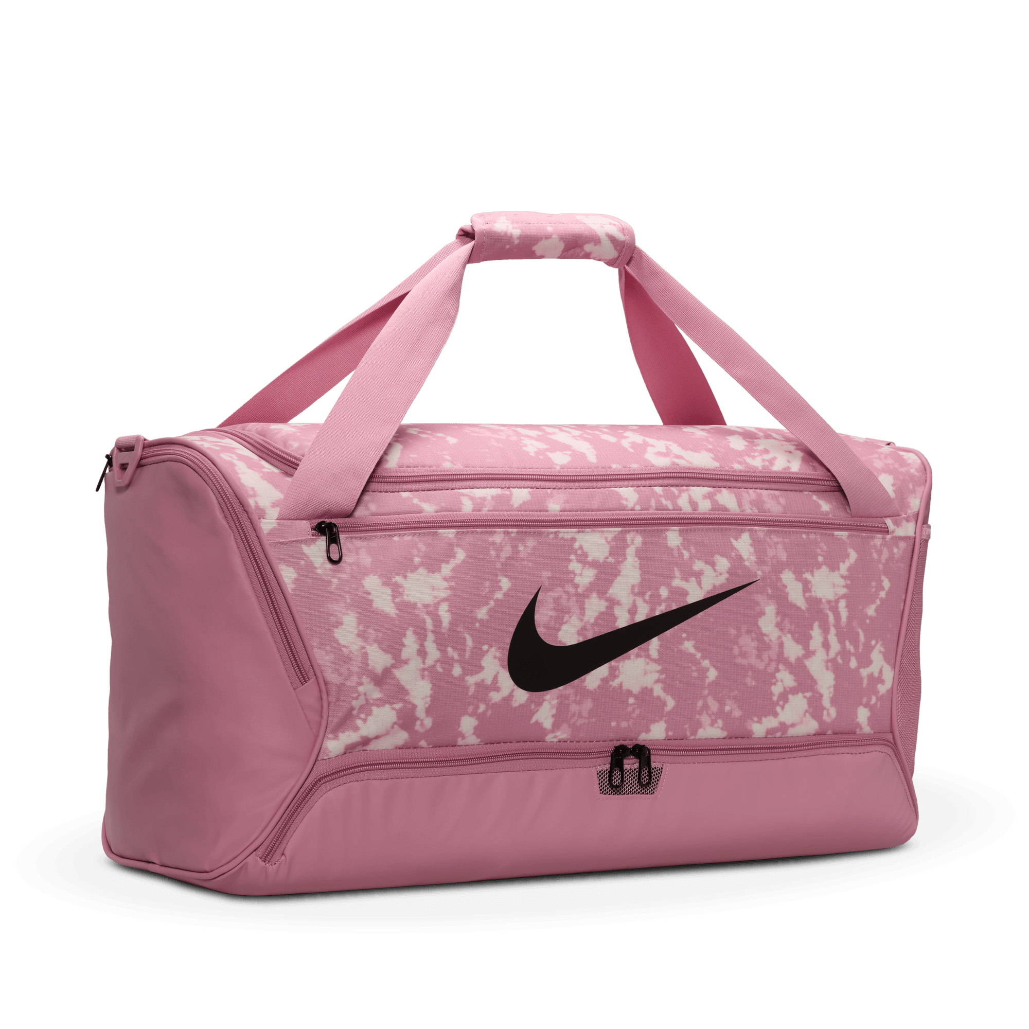 NIKE BRASILIA DUFFEL BAG (MEDIUM, 60L) ELEMENTAL PINK/ELEMENTAL PINK/BLACK – TEAM ACCESS
